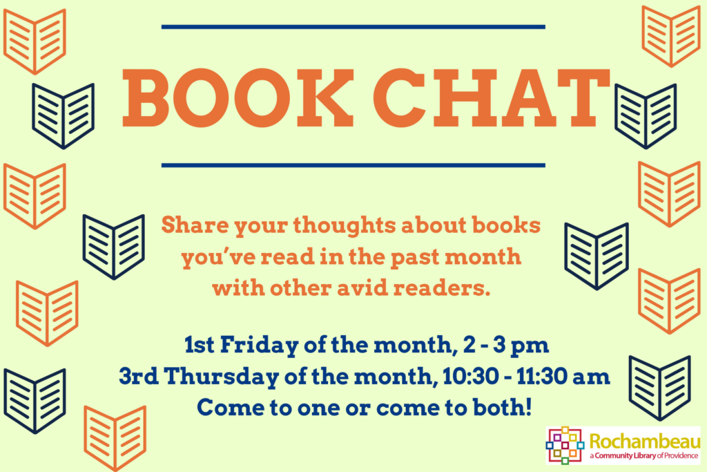 Book Chat | Events In Providence, RI